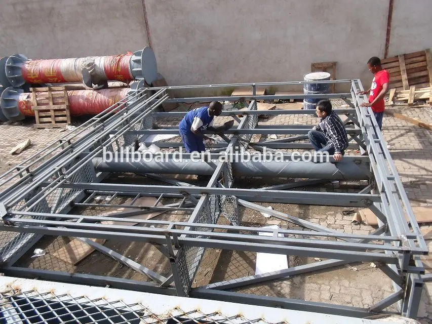 Large Format Monopole Advertising Billboard Construction Hoardings ...