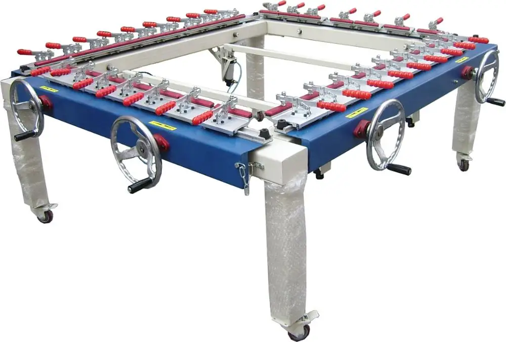 Pneumatic Screen Printing Mesh Stretching Machine - Buy Printing Mesh ...