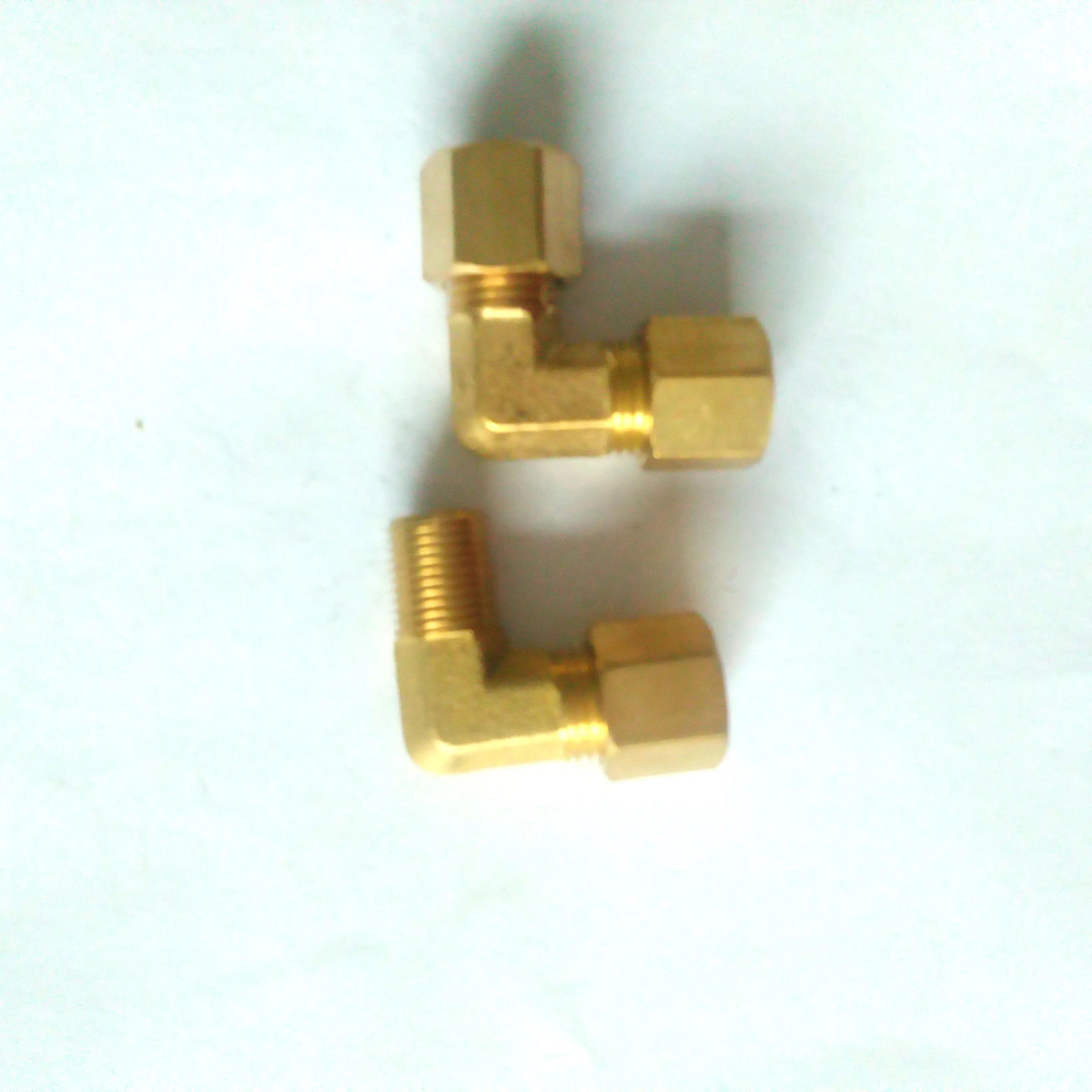 Brass Copper Ferrule Tube Fitting - Union Compression Coupling