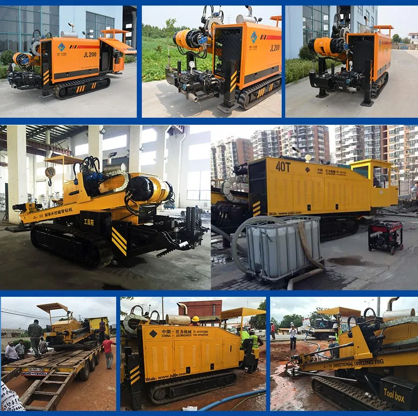 25 Ton Hdd Machine / Horizontal Directional Drilling /pipe Pulling ...