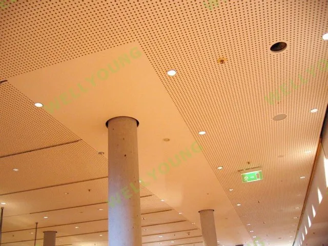 12mm Knauf Plasterboard Perforated Acoustic Panels for Noise Control