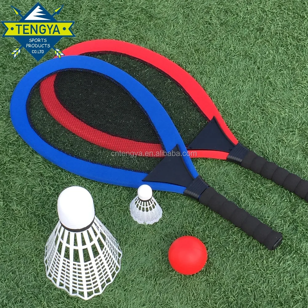 Outdoor Children Kid Toys Tennis Racket Eva Racket Ball Set - Buy Kid ...