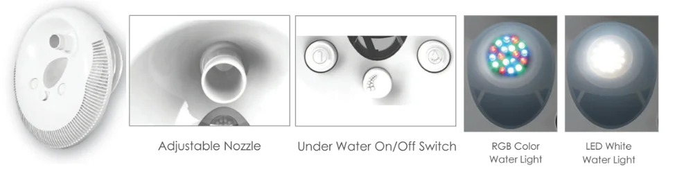 Emaux Family Pool Counter Current Jet - Fitness & Massage