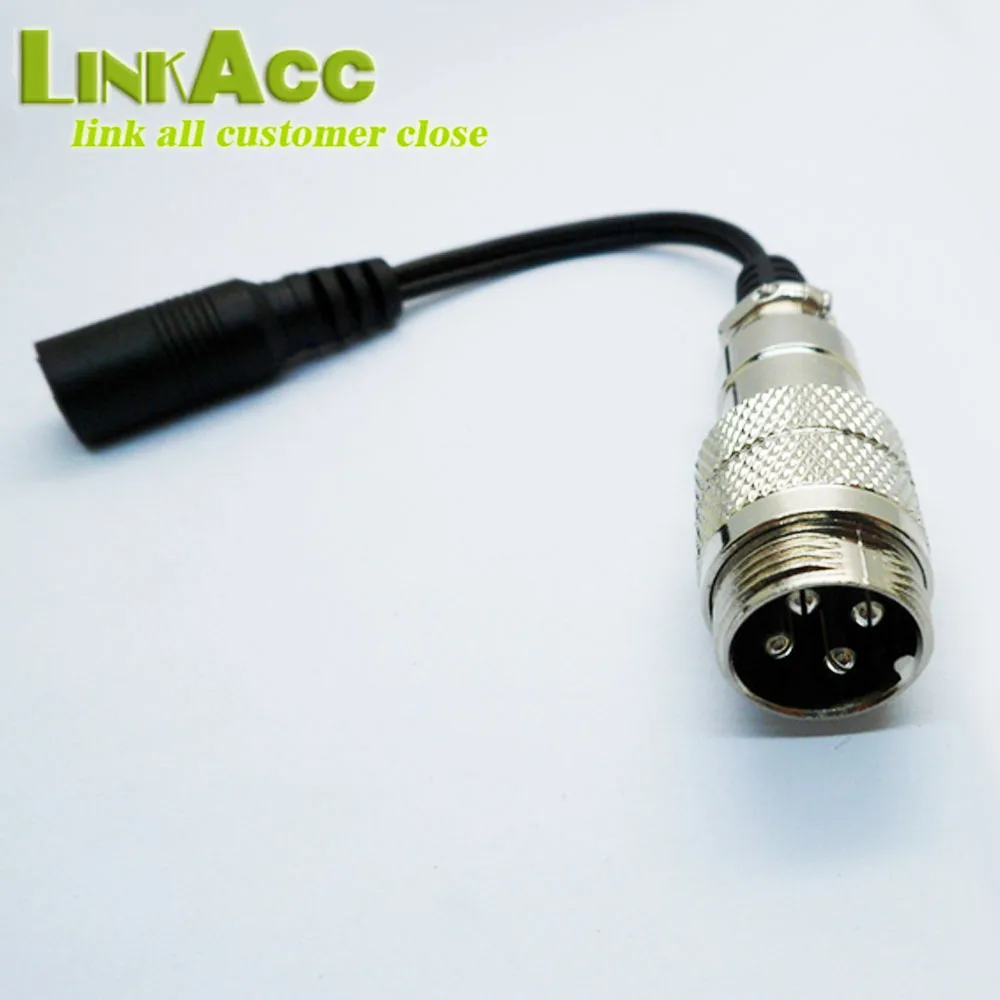 Lkcl834 4-pin Air Plug To Dc5521 Female Cable 4 Pin Aviation Head Line ...