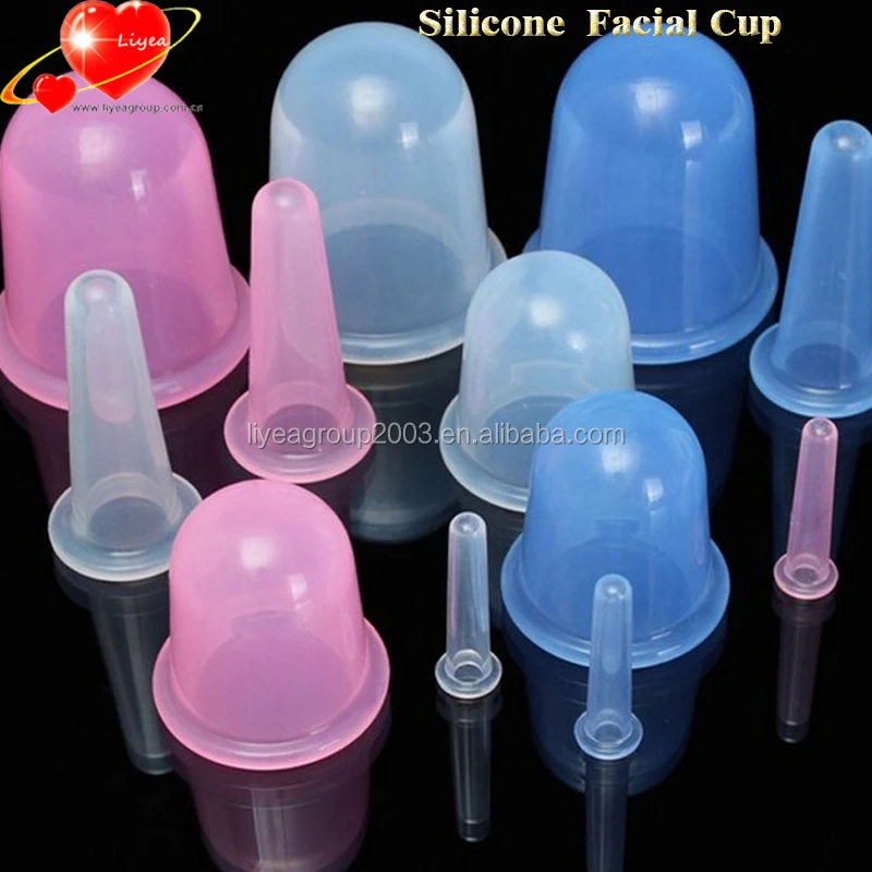 Rubber Cupping Set Rubber Cup Silicone Facial Cups Silicone Acupressure ...