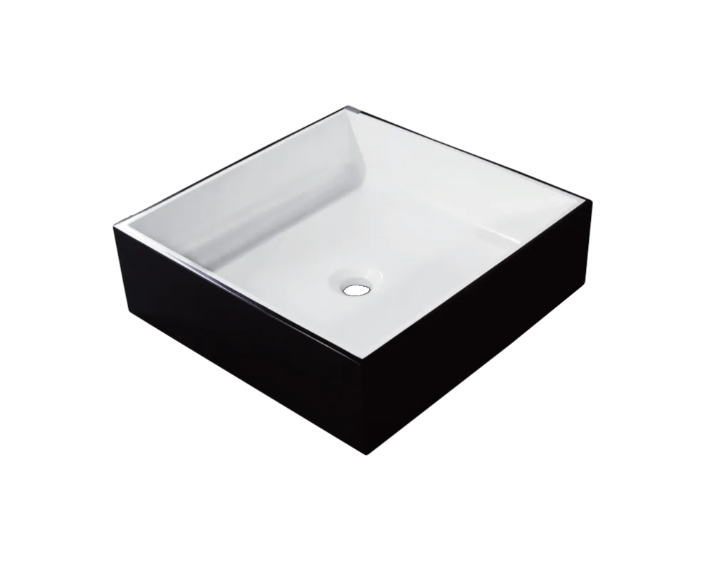 Solid Surface Integrated Bathroom Sinks - Buy Acrylic Integral Solid ...