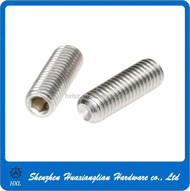 Din 915 Iso 4028 A2 Stainless Steel Socket Dog Point Set Screw - Buy Dog Point Set Screw,Hex ...