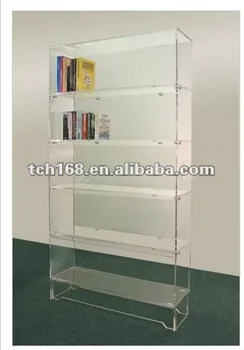 Clear Acrylic Bookcase For Office - Buy Acrylic Bookcase,High Quality ...