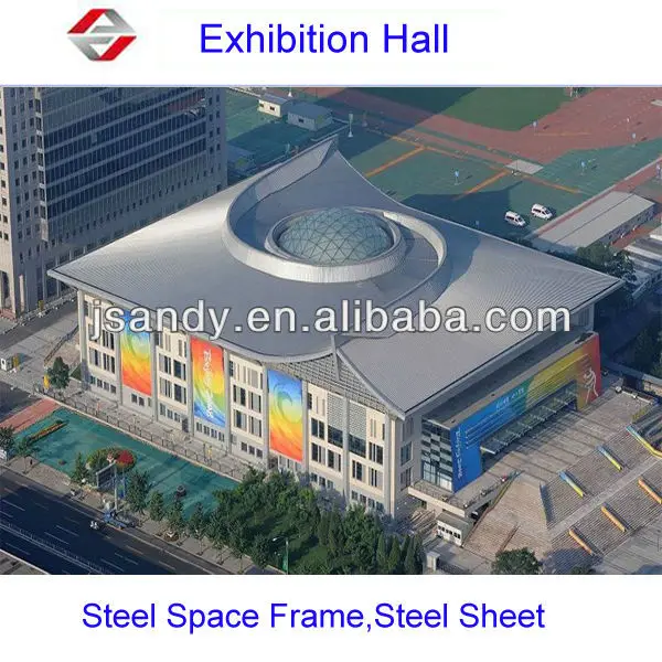 Workshop Space Frame Truss Structure Aluminum Space Frame Roofing - Buy ...