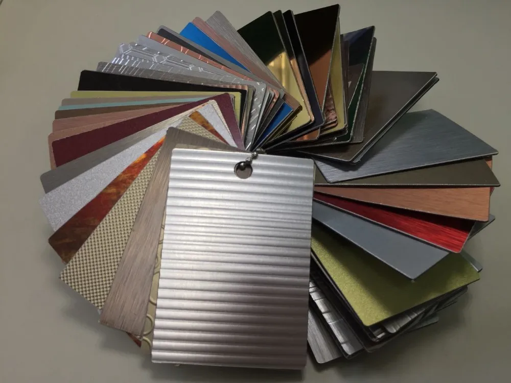 High Pressure Laminated Metallic Hpl Sheets Golden Mirror Surface ...