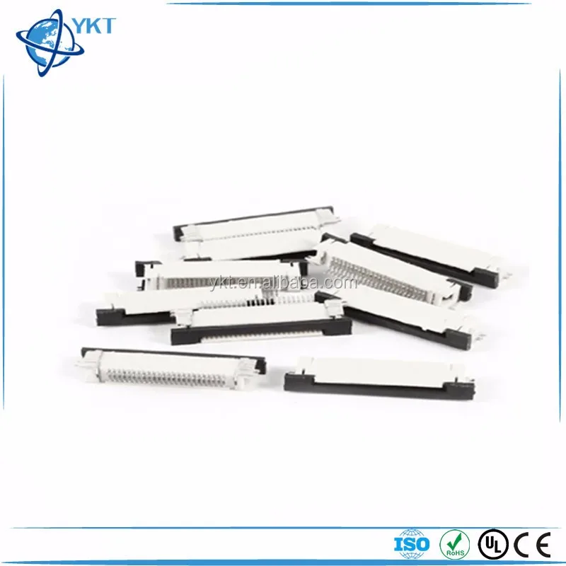 Ffc Fpc 24-pin 0.5mm Pitch Ribbon Flat Connector Socket Zif Hdd - Buy ...