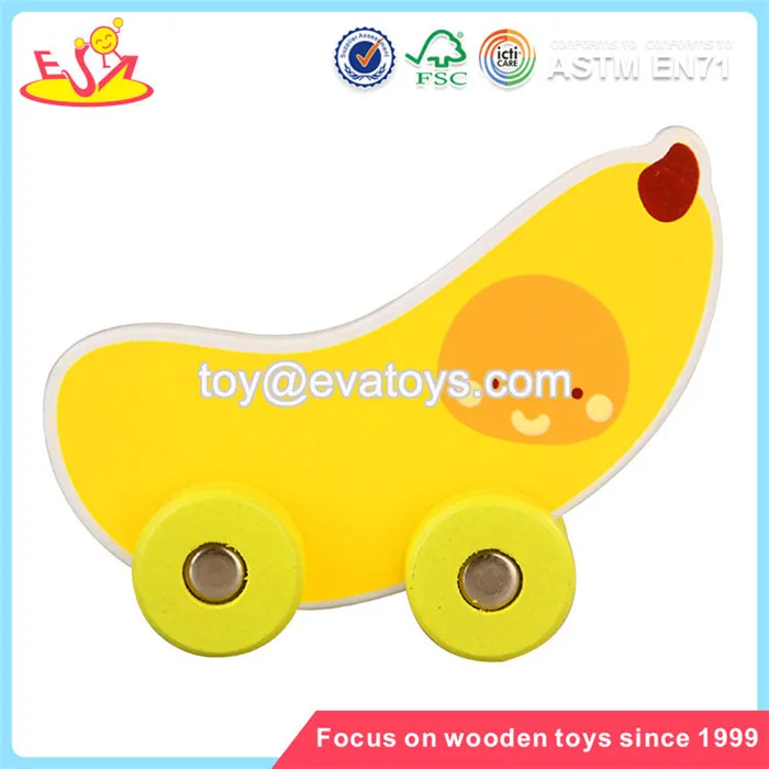 Wholesale Funny Kids Small Banana Wooden Cars New Design Children Small ...