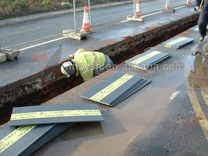 Custom High Quality PE Cable Protection Tiles