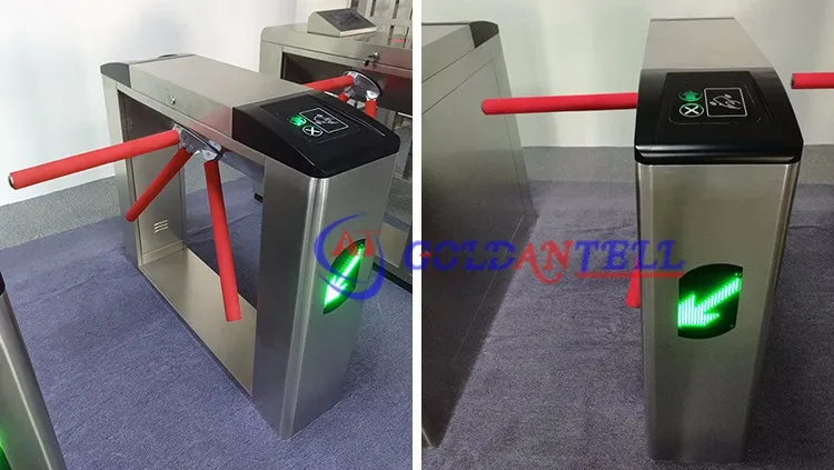 110 Volts Full Automatic Hs Code Tripod Turnstile Scanner