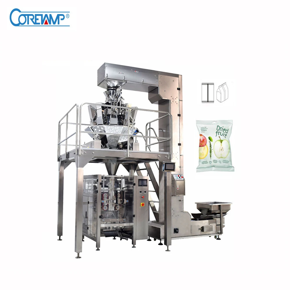 Automatic Plastic Bag Dehydrated Fruits / Dry Fruit Packing Machine ...
