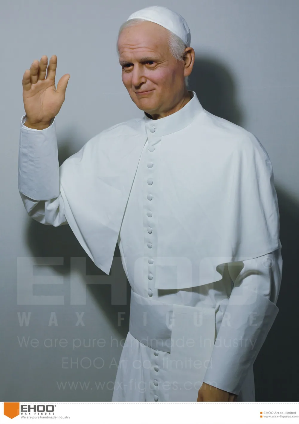 Italy Religious Leader Wax Figure Pope Jean Paul Ii - Buy Italy ...