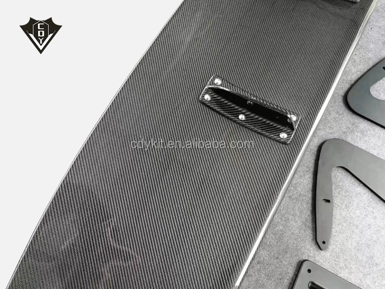 Universal Big Rear Wing - High Spoiler Carbon Fiber