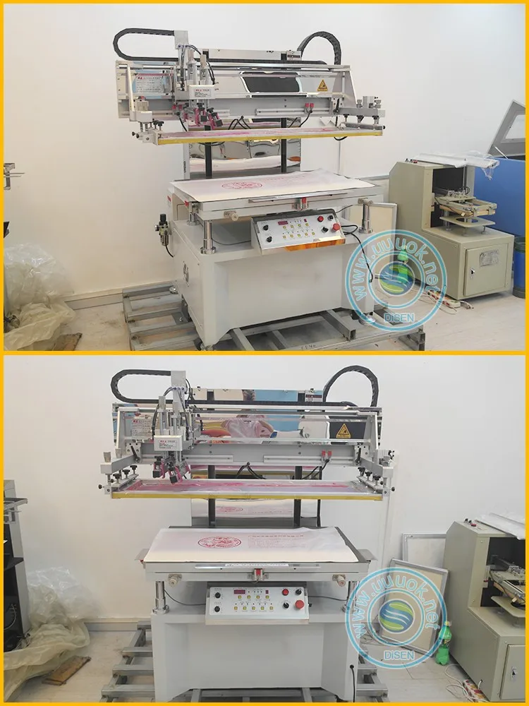 완전히 자동적인 실린더 금속 판 Pcb 직물 직물 유리제 디지털 방식으로 편평한 침대 실크 스크린 인쇄기 컴퓨터 Buy 실크 스크린 인쇄 기계평면 침대 스크린 인쇄