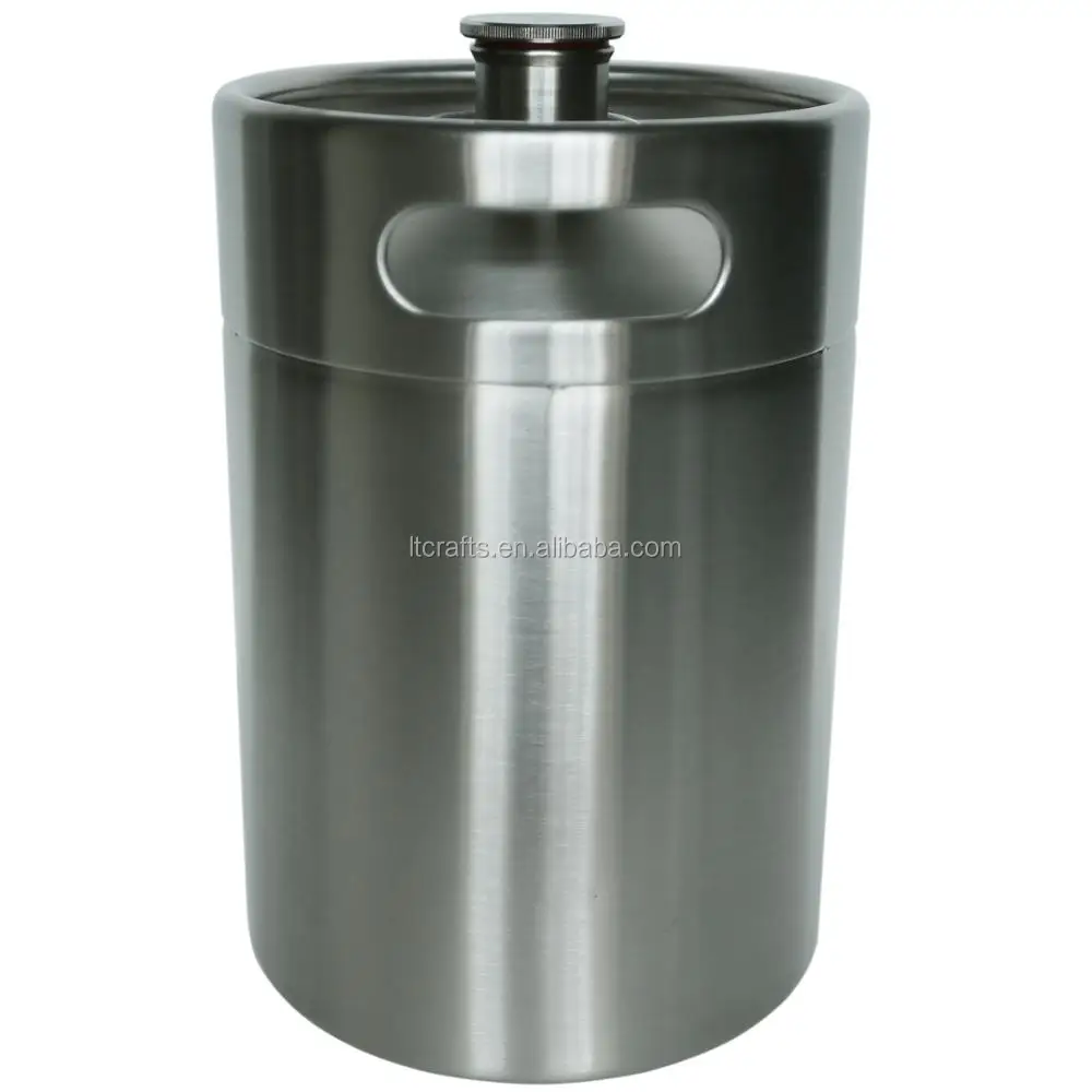 Wholesale New Style Stainless Steel Mini Keg 5 Liters - Buy Keg Beer 5 ...