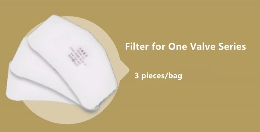 Colorful One Valve Negative Pressure Masks Air Purifying Half Mask ...