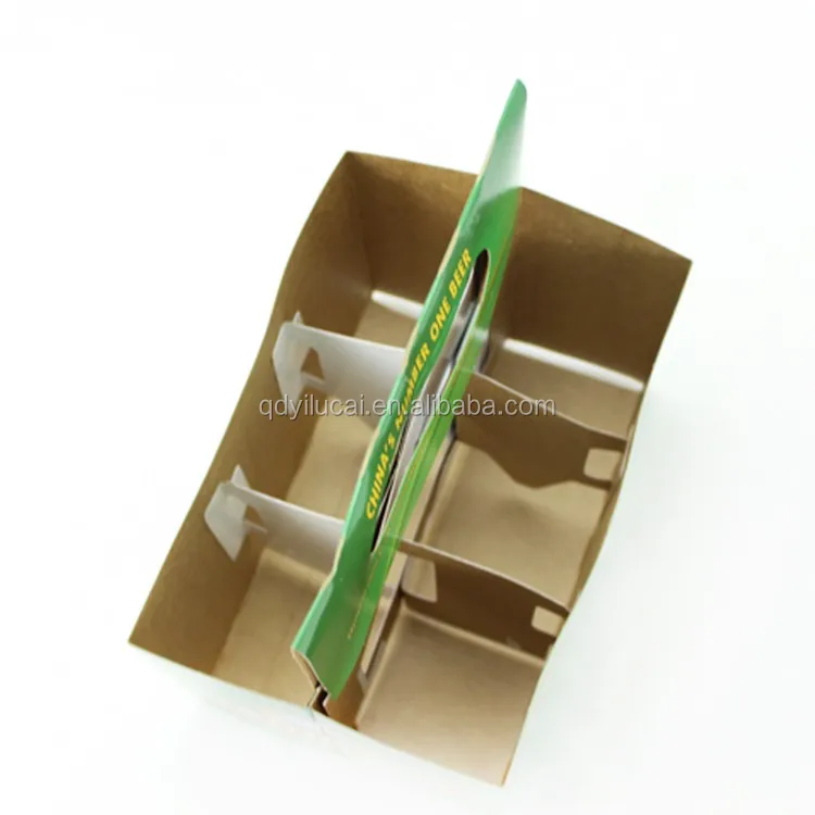 Beer 6 Pack Carriers Cardboard 6 Pack Bottle Beer Carriers - Buy 6 Pack ...