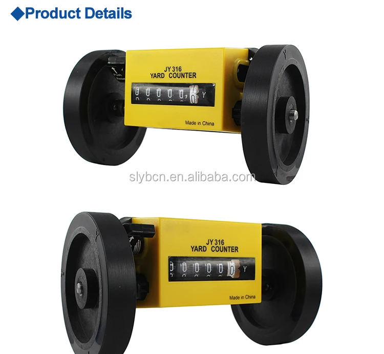 New Design Wire Length Wheel Yard Counter Meter JY316