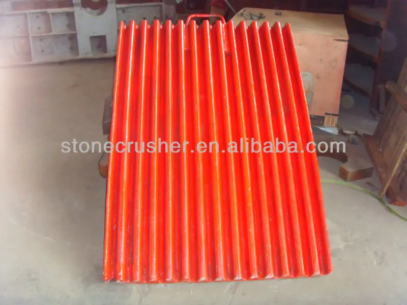 Qj240 Extec C10 Jaw Plate Tail Tooth Corrugated Tooth Die Liner Oem ...