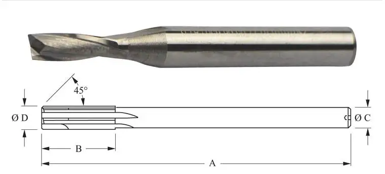 Hrc 55 Coated Tungsten Carbide Hand Reamers With Spiral Flute/angle Cutting Tool - Buy Hrc 55 ...