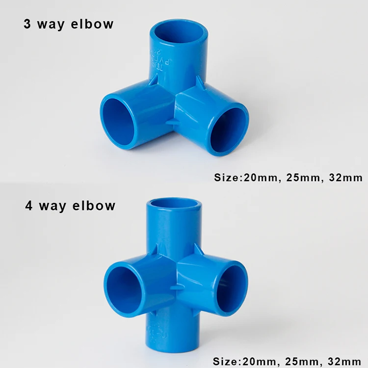 High Quality Upvc Five 5 Way Pipe Connector Fitting For Frame - Buy ...