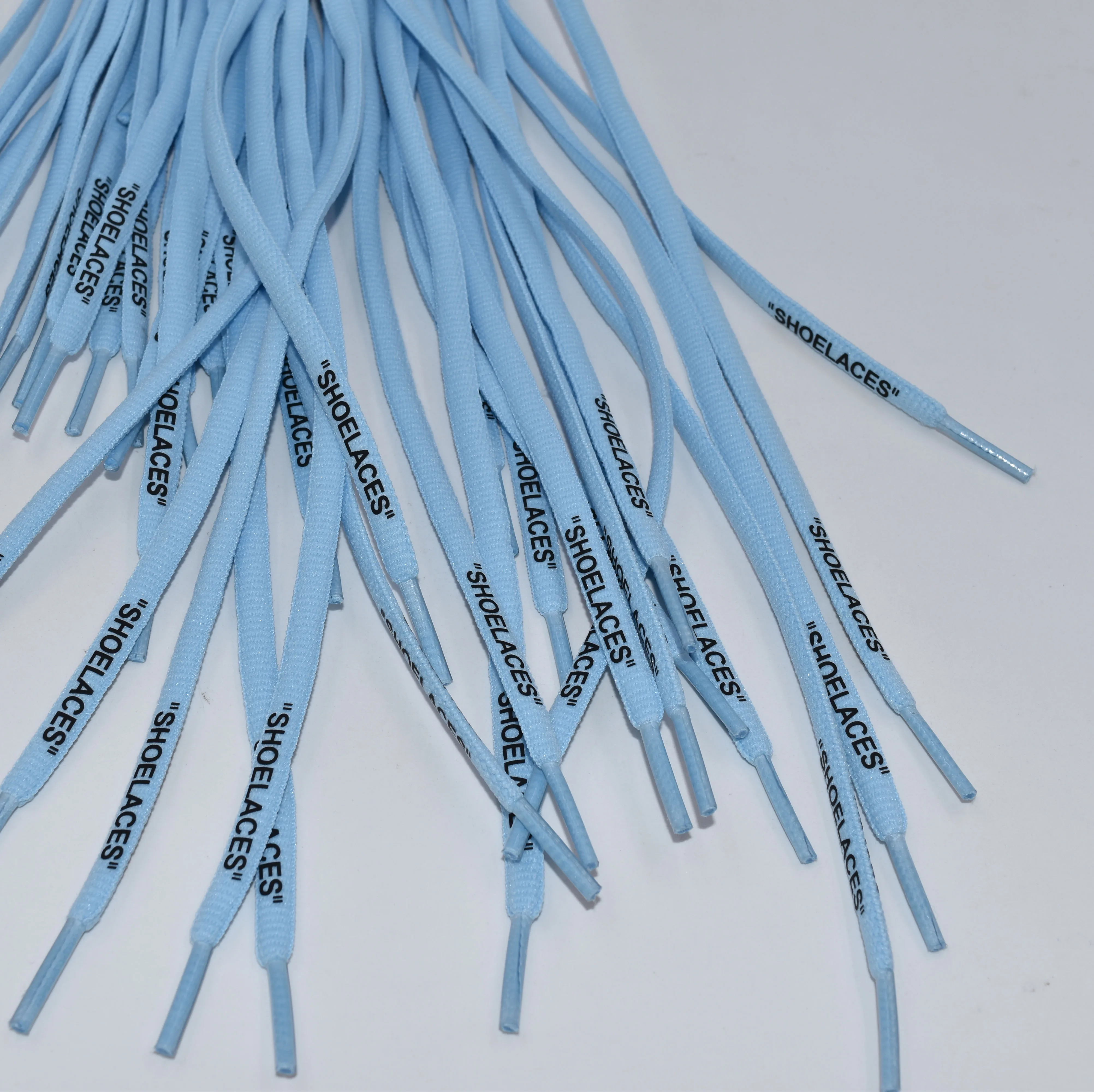 Custom Printed Shoe Laces - Oval Style SHOELACES for Shoes