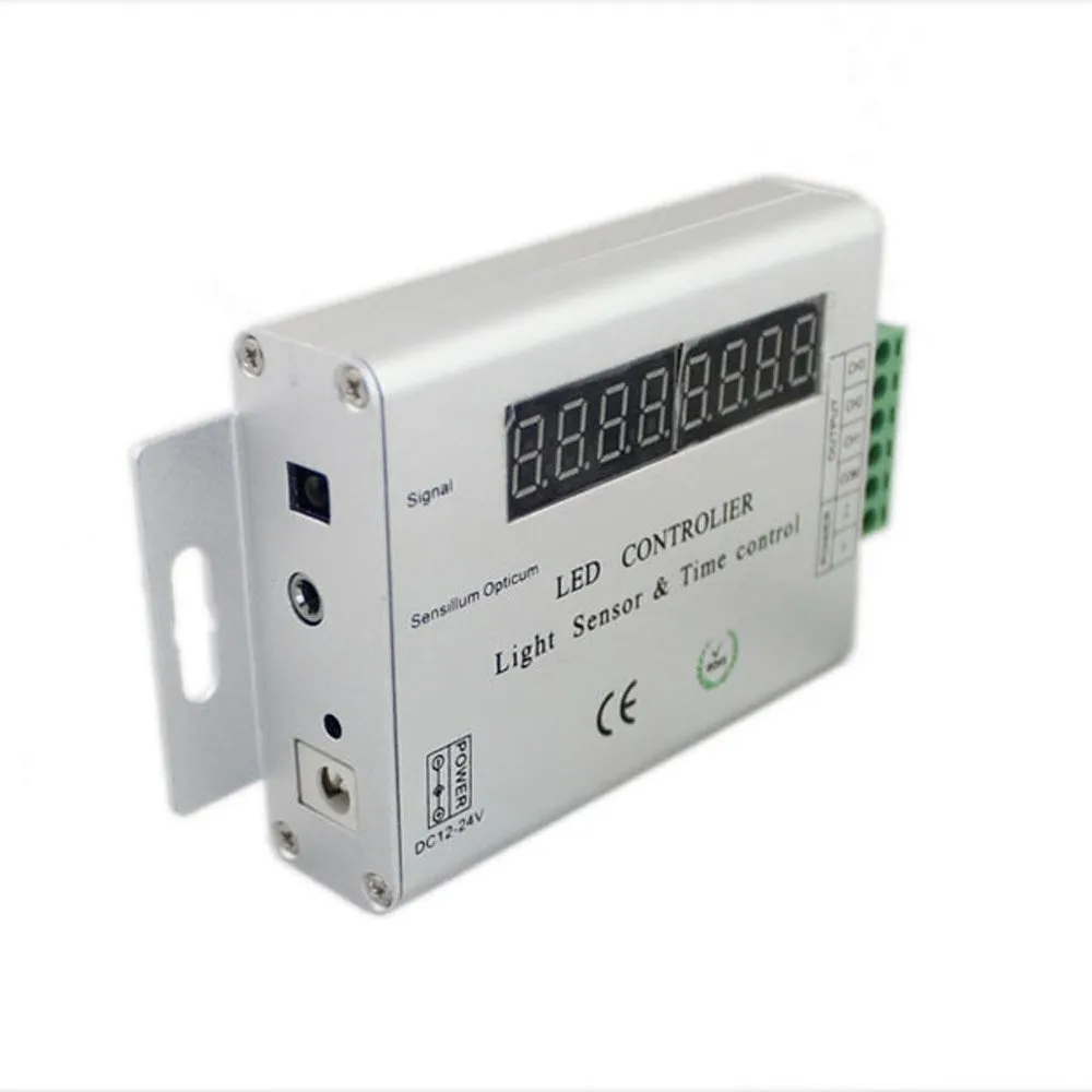 Dc12-24v 4a 3ch Single Color Light Time And Sensor Led Dimmer For Led ...