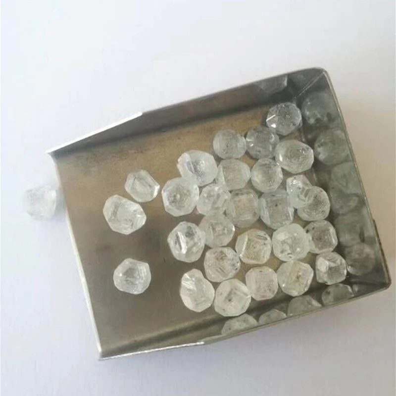 White Hpht Cvd Synthetic Lab Grown Rough Uncut Diamond - Buy White Lab ...