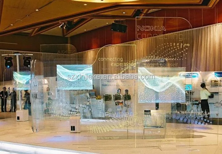 Transparent Touch Holographic Screen For Projection Smart Glass Film ...