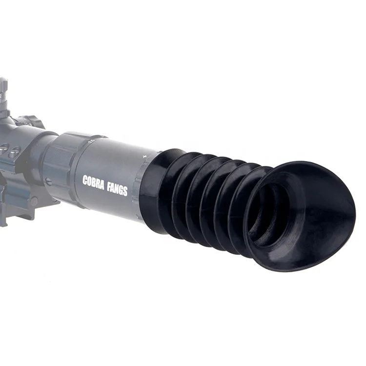 Hunting Accessories Oblique Rubber Eye Protector For Rifle Scope - Buy ...
