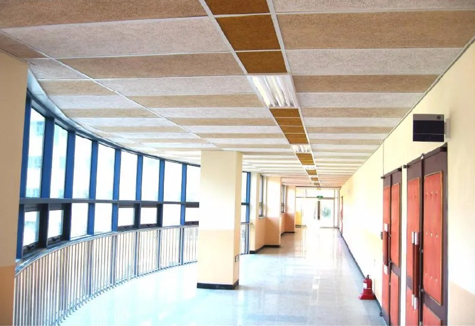 Conference Room Sound System Wood Wool Soundproofing Acoustic Panel ...