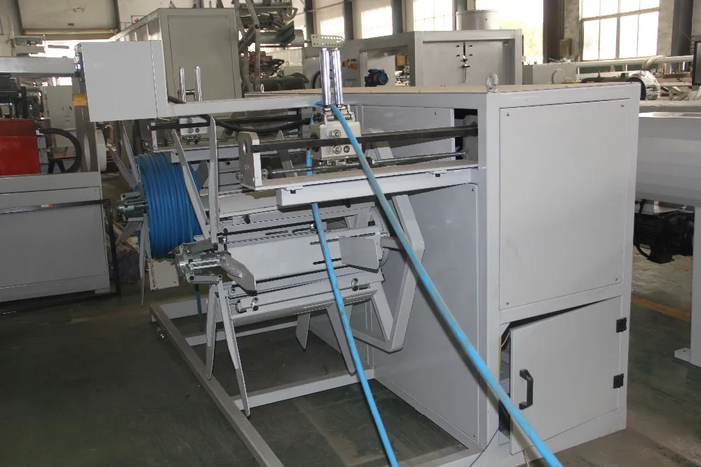 New technology hdpe pe pp pvc pipe coiler winding machine winder ...