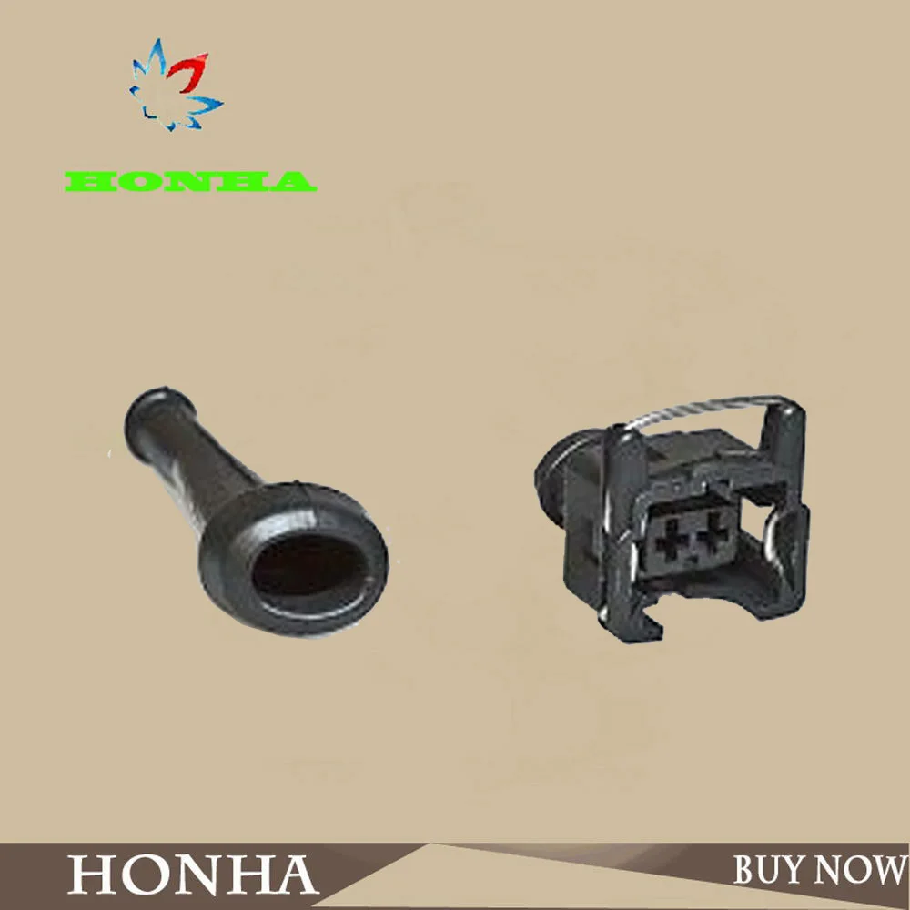 Ev1 2 Pino Female Conector Injector De Combustível Siemens Deka Bmw ...