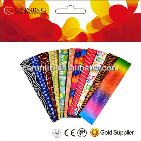 Printed Crape Paper - Buy Double Sided Crepe Paper,Custom Printed ...