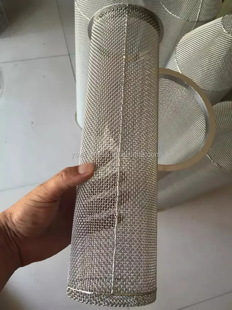 YS Customized Stainless Steel Wire Mesh Sleeve Filter