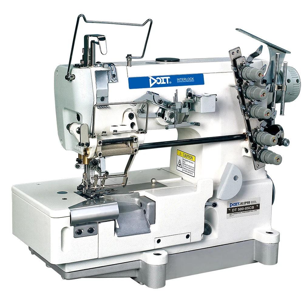 Dt500-05cb/ft 3 Needle 5 Thread Industrial Elastic Or Lace Attaching ...