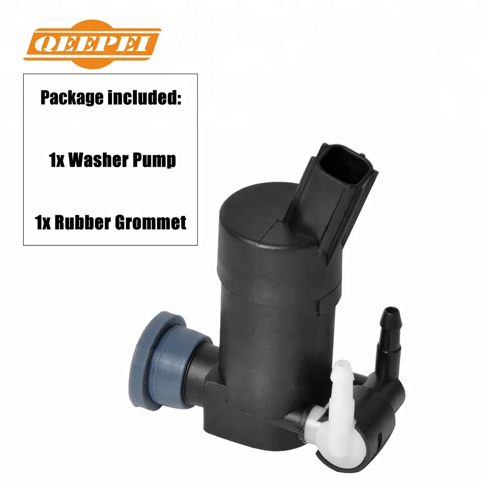 Qwp021 Auto Car 12 Volt Windshield Wiper Washer Pump For Ford Focus Oem ...