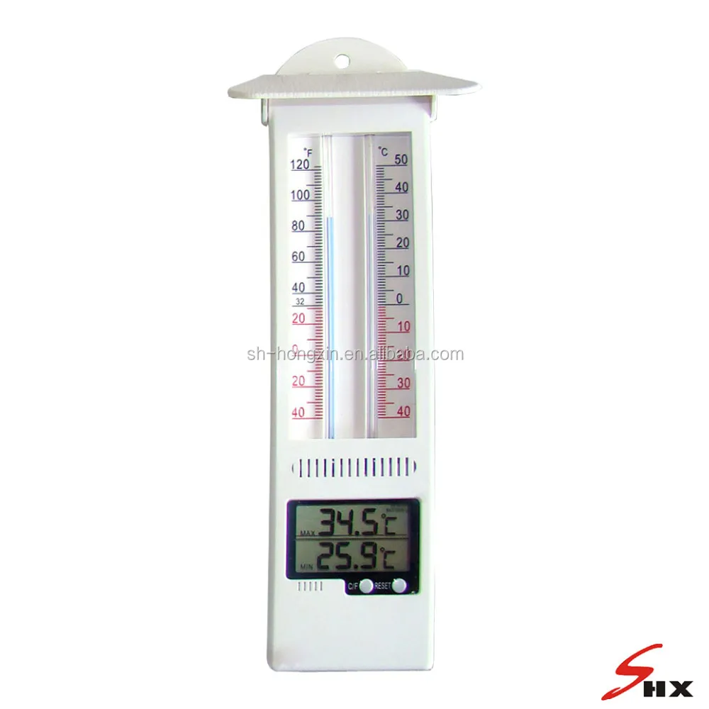 Digital Min-Max Thermometer - Reliable Temperature Recording