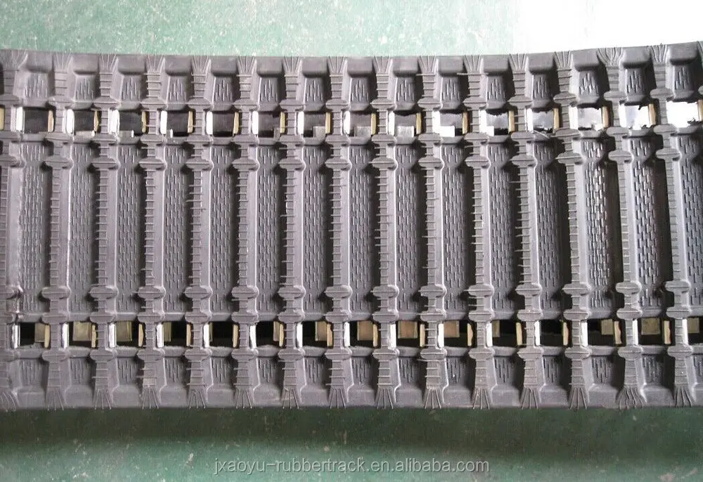 380*50*58 Snowmobile Rubber Track,Small Rubber Track,Small Snowmobile ...