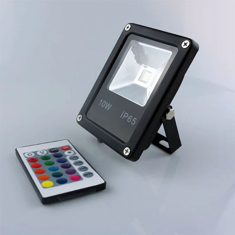 Ip65 85 To 265v Led Rgb 10w 30w 50w 100w Outdoor Spotlights Slim Street ...