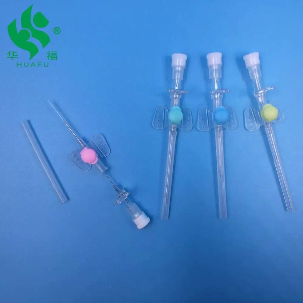 Iv Cannula/iv Catheter 16g 18g 20g 22g 24g With Injection Port - Buy Iv ...