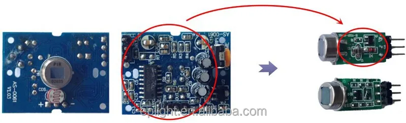 Dual Element D203s Replace Pir Sensor Lhi778,Re200b - Buy Pir Sensor ...