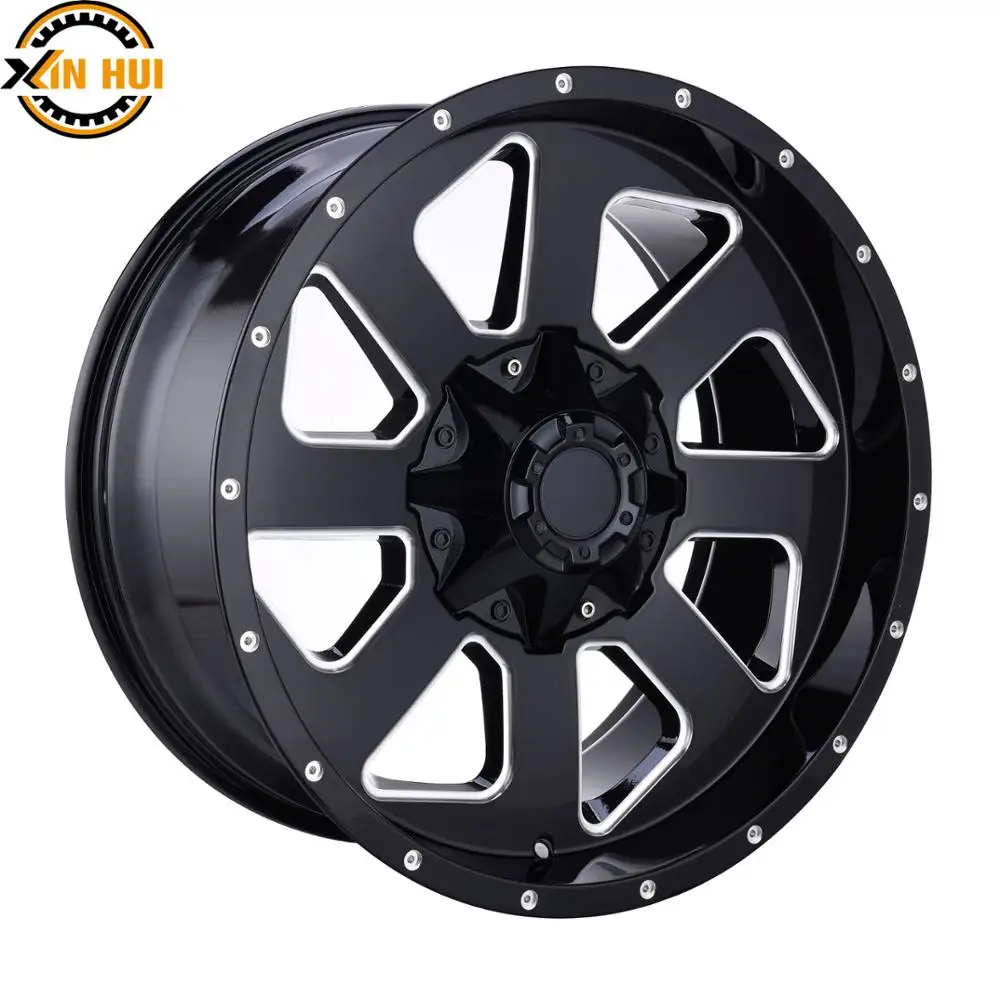 Top Sale 4x4 Rims 20x12 Inch Deep Lip Alloy Wheels With Pcd 6x139.7 ...
