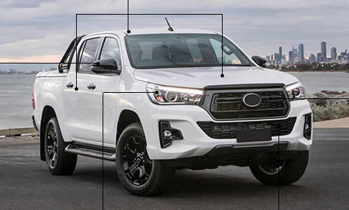 Kit De Cuerpo De Coche,Para Hilux Revo,51702-0k010 51701-0k010,2015 ...