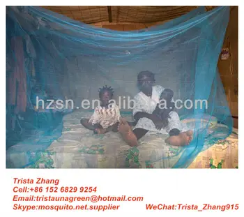 Long Lasting Mosquito Net Treated With Insecticide Llins Impregnated With Whopes Recommended ...