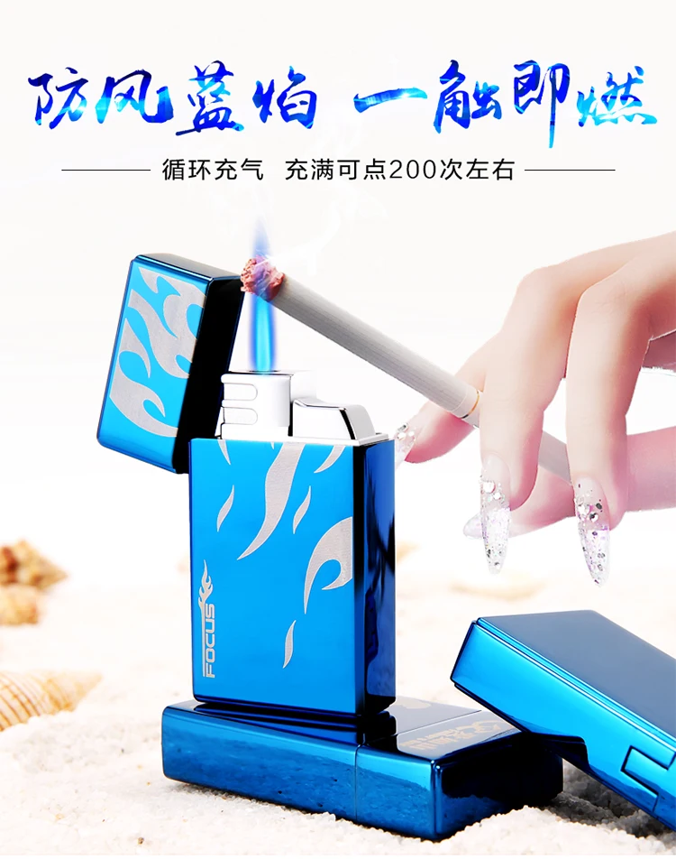 Wholesale FOCUS Windproof Torch Lighters - Durable & Stylish